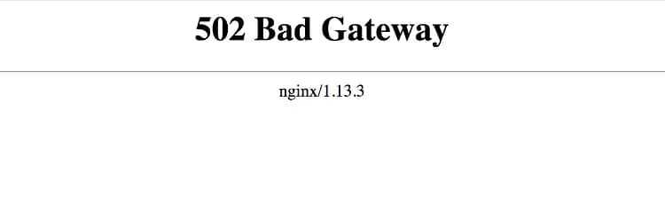 Erro 502 Bad Gateway no Nginx: causas e como corrigir