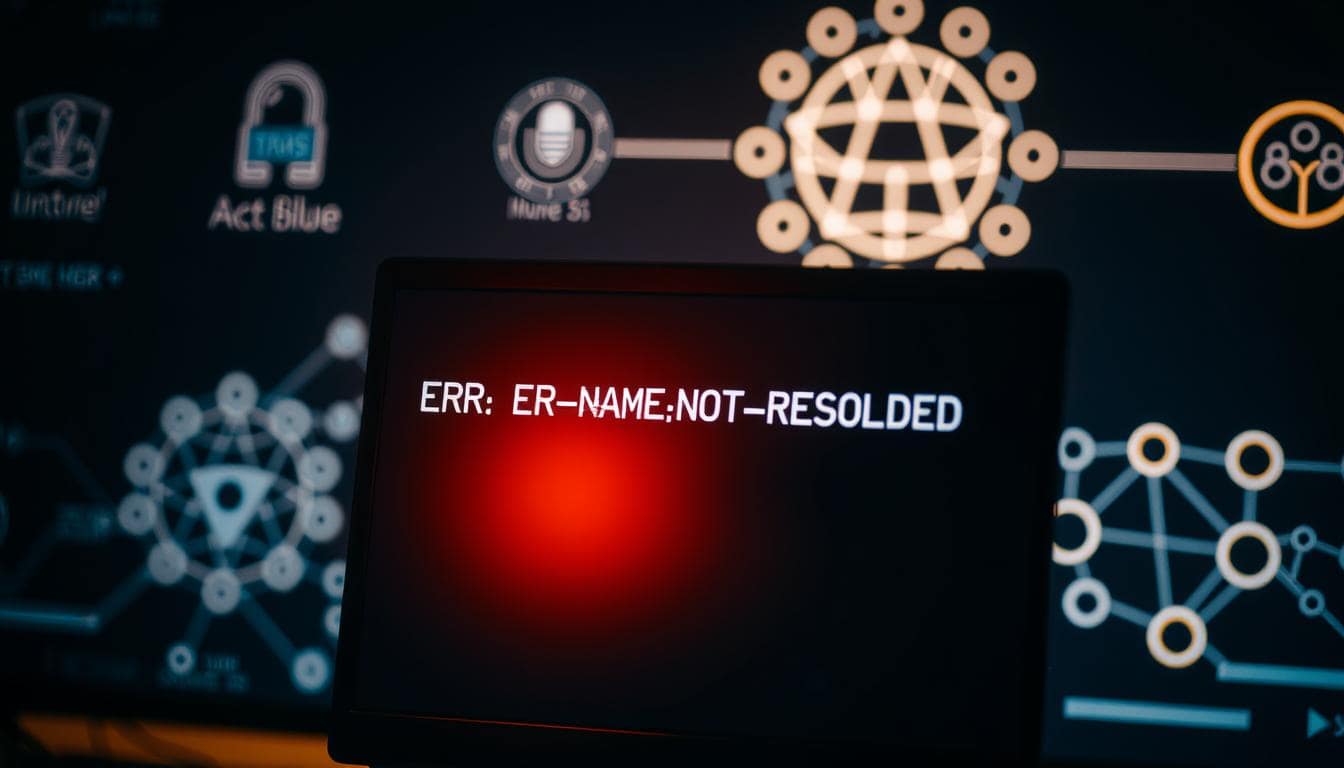 Como solucionar o erro ERR_NAME_NOT_RESOLVED